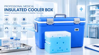 China Medical Cooler Box cold storage container for secure transport and temporary storage of vaccines medicines and biological specimens for sale