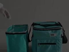 30Ltr refroidisseur doux fermeture à glissière sac de médicaments refroidisseur isolant en laine de perle