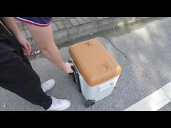 Vissen BBQ Ice Cooler Box PU schuim isolatie voor kamperen