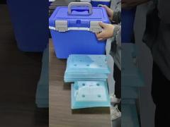10L met vaste ijspak Medical Cooler Box