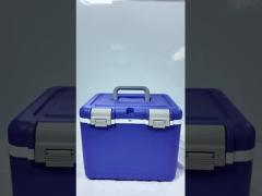 Phefon 10L medische koeler doos Temperatuur display ondersteuning OEM