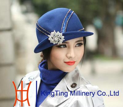 China Types Of Hand Made Wool Winter Hats For Ladies In Party And Church for sale