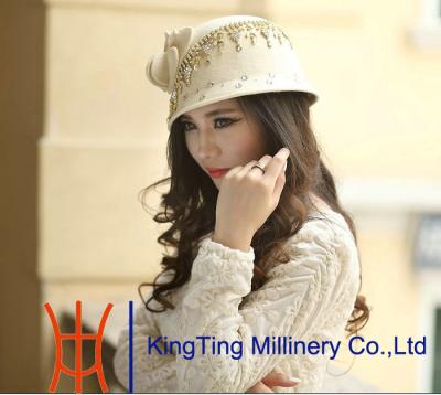 China New Style Handmade Women Winter Hats Used in Church Or Any Party for sale