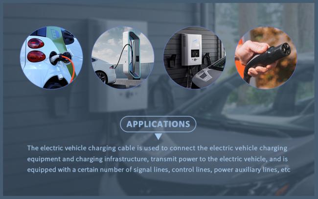 350 Ampere Fast Electric EV Charging Cable Manufacture with UL and TUV
