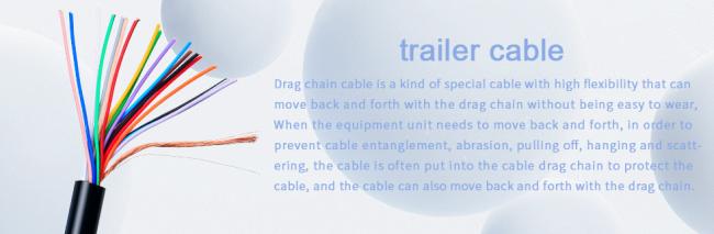 High Quality High Sales Trvv Trvvp Flexible Build Power Cable Towline Cable