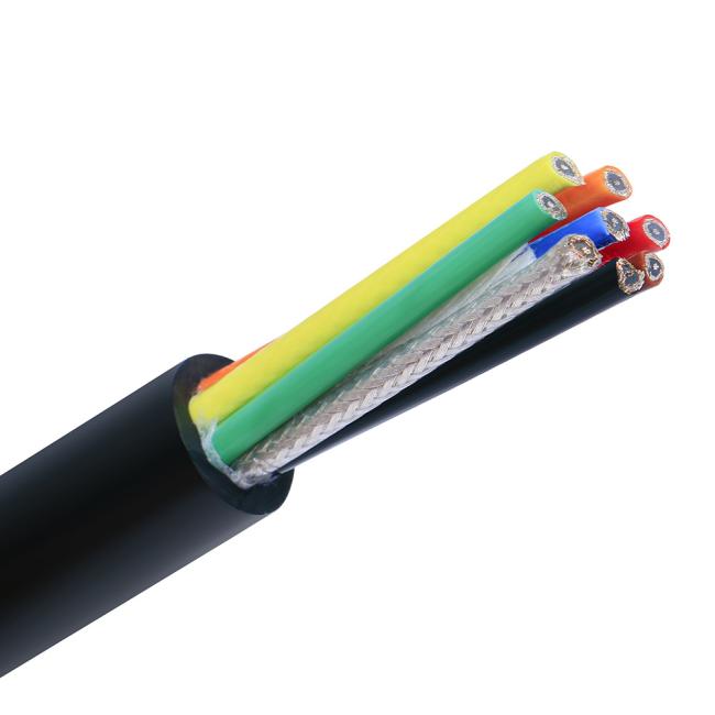 Elevator Round Cable PVC Insulation Jacket Soft Wire