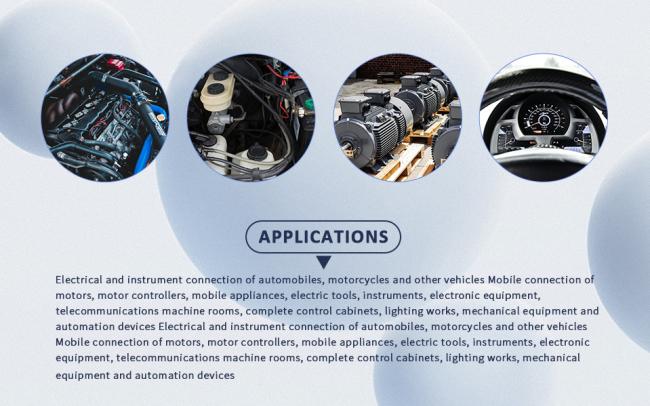 8-20AWG Gxl Flexible PVC Wire Cable Internal Powerline Wiring Cabe in Automobile