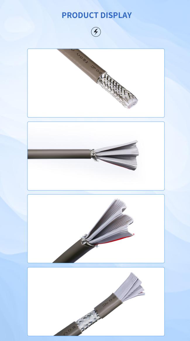 30cm Spit 30cm Assembly 50 Core 28AWG Flat Cable with Jacket