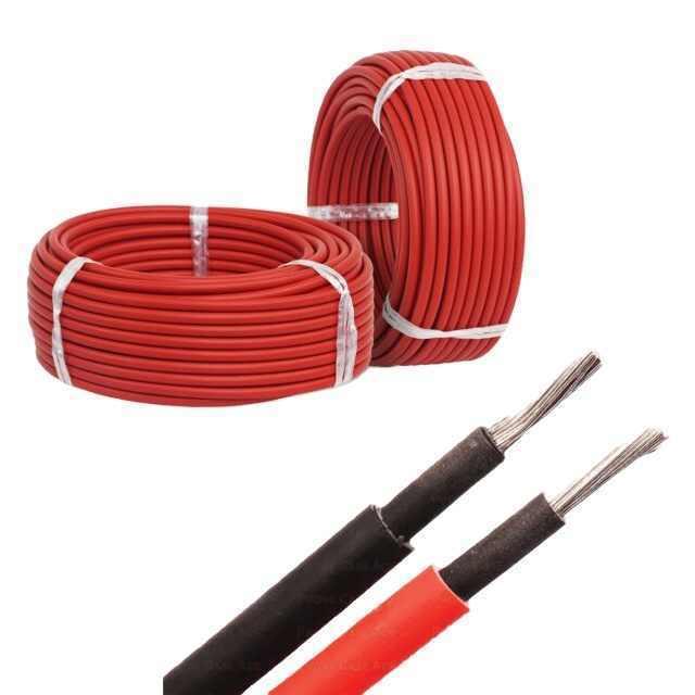 Insulation PV Solar Cable 1500V Power PVC Sheath DC PV Solar Cable