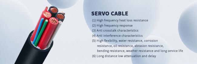 Drive-Cliq Servo Tracking Brake Cable for Paper Industry