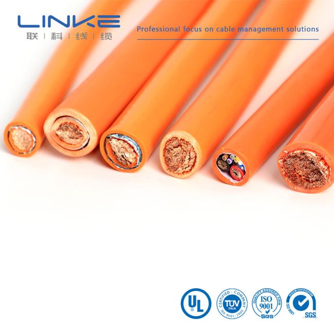 EV New Energy High Temperature Unshielded Wire 1500V High Voltage Cable