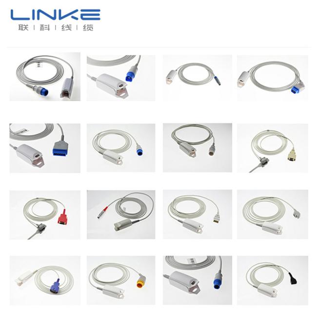 Soft Silicone Cable Used for Medical SpO2 Cable