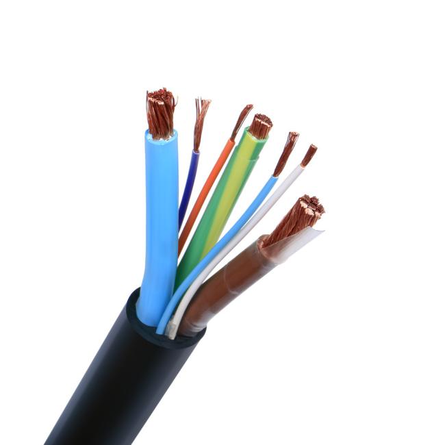 High Quality Flexible Bending Resistant Wire Towline Control Electric Cable 2 3 Core Tinned Copper Electrical Cable