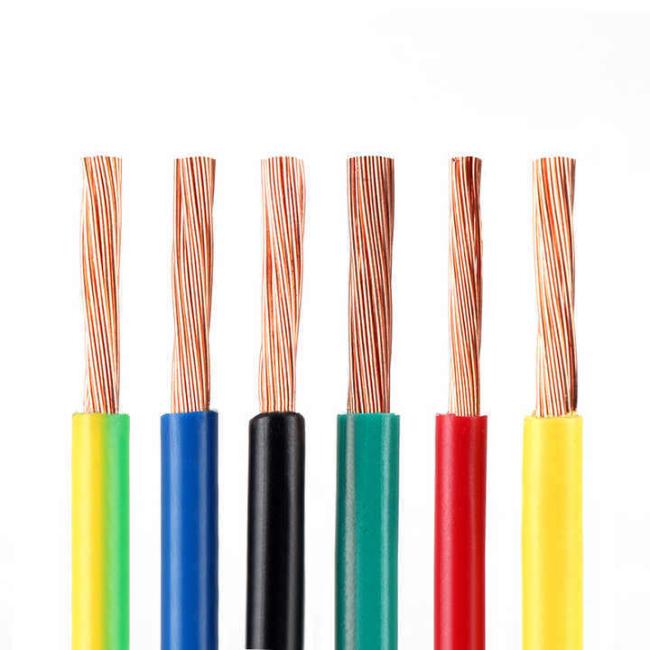 Flexible Copper Conductor PVC Electric Wire