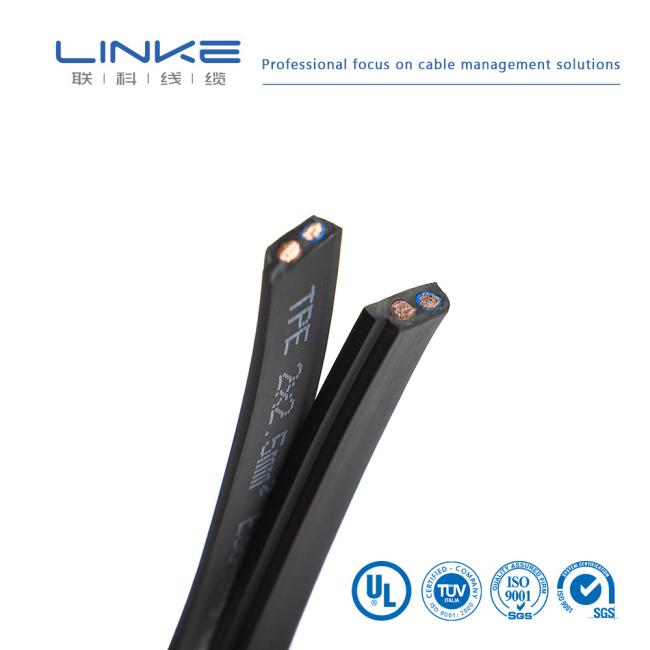 Flat Cable Suitable for Power Generation and Other Industrial Environments