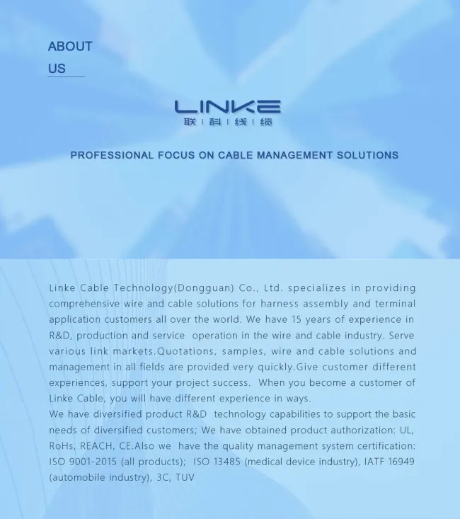 Linke Cable manufacturing facility