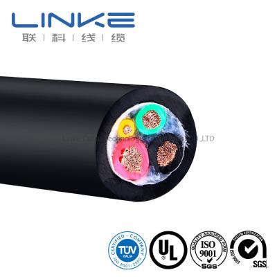 China 25mm2 High Current Battery Cables Silicone for Customized Request and EV Charging for sale