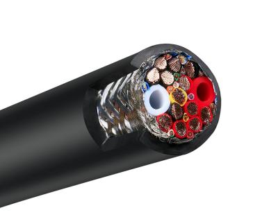 중국 낮은 온도 유연성 고전력 액체 냉각 EV 충전 케이블 판매용