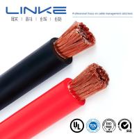Quality 300V Silicone Insulation High Voltage Electric Wire Unshielded Energy Cable for sale
