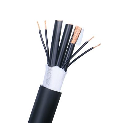 China Smooth Copper Tube Conductor Communication Coaxial Cable with Tinned Wire Core Material for sale