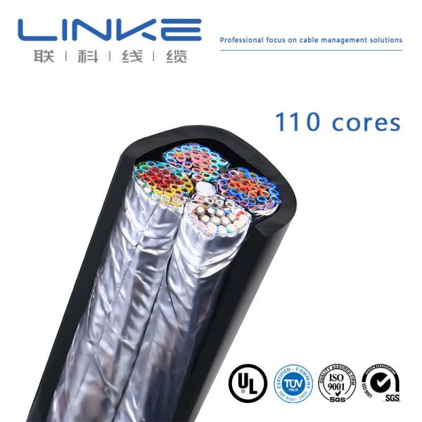 Quality UL2464 22awgx110c Sr-PVC Tinned Copper Cable For Semiconductor control line 110 cores  Multi core wire for sale