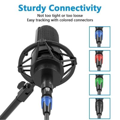 China 3m XLR Cable for Audio Microphone 50FT Male to Female Audio Connection for sale