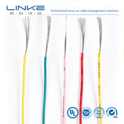 China UL1723 FEP Insulation Tinned Copper Single Core Electric Cable Low Smoke Zero Halogen for sale