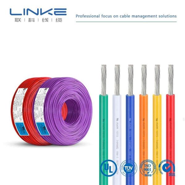 Quality UL Certified UL1569 PVC Insulated Tinned Copper Single Core Cable for Electronic Wiring for sale