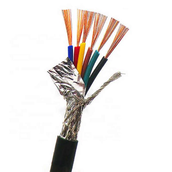 Quality UL2464 Electric Cable Multi Core AWM Tinned Copper Braid Shield PVC Power Cable for sale