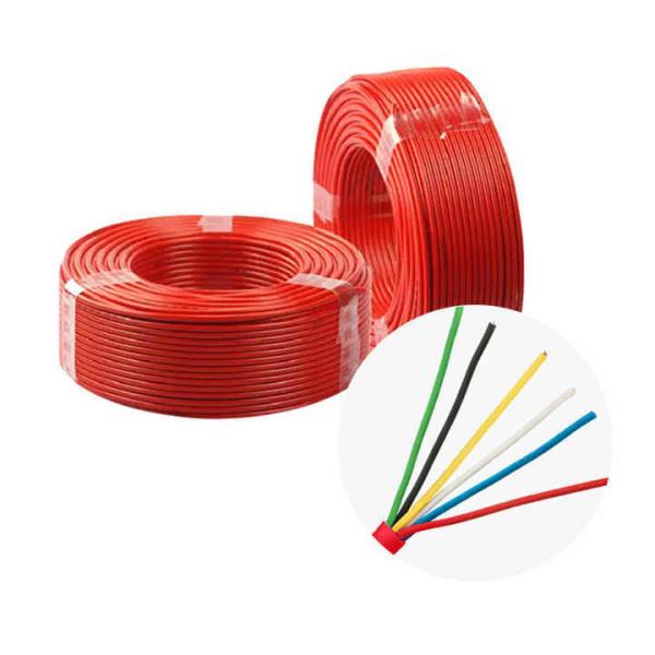Quality 14AWG Bare Stranded Tinned Copper Fire Resistance Cable with XLPE Insulation and 300V Rated Voltage for Fire Alarm Systems for sale