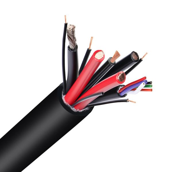Quality Waterproof Stranded Conductor Coaxial Wire Data Cable with Customizable Exterior for sale