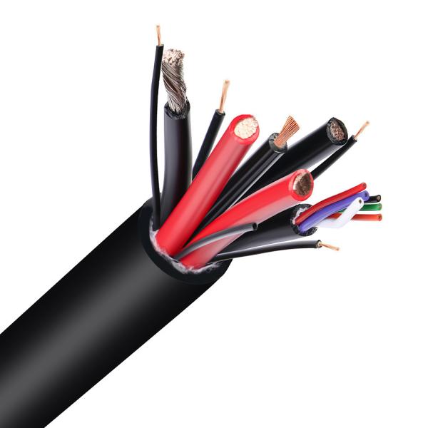 Quality 22AWG Underwater Cable with Water-Blocking Yarn and Vectran Fiber for Industrial Control Applications for sale