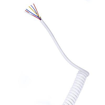 중국 저전압 및 중전압 케이블 PVC 단열 틴 와이어 스프링 전기 나선 케이블 판매용