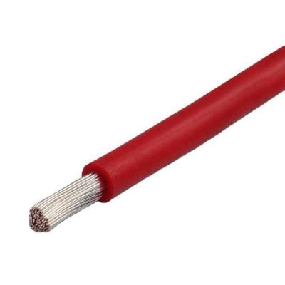 China High Temperature Silicone Rubber Cable 300V 200 Degree 22 AWG Customized for sale