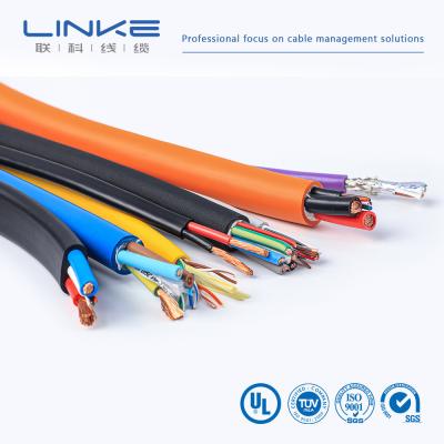 Cina Cavo di controllo industriale isolato in PVC a filo di rame morbido 60227 IEC 52 53rvv Cavo di controllo multi-core in vendita