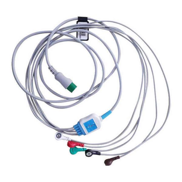 Quality Tinned Copper ECG Cable Assemble for Customized Request Medical Equipment Cable for sale