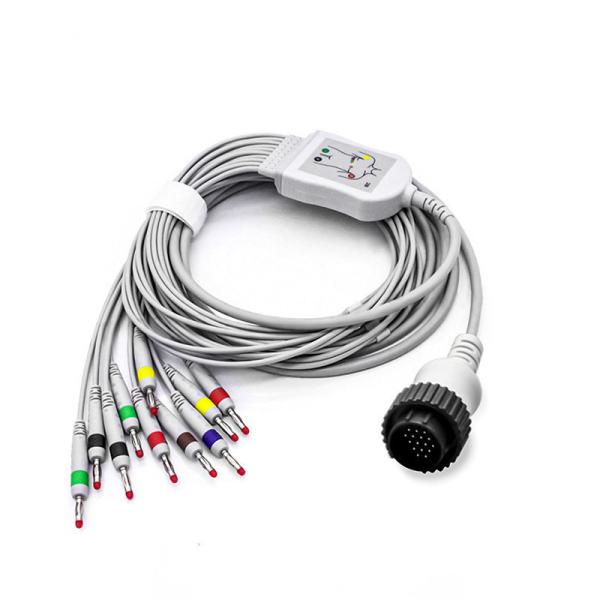 Quality Tinned Copper ECG Cable Assemble for Customized Request Medical Equipment Cable for sale