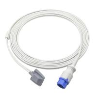 Quality SpO2 Extension Adapter Cables TPU Insulated Reusable for sale