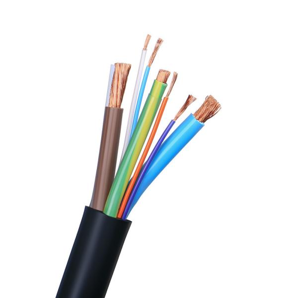 Quality Multi Core Flexible PVC Sheath Composite Access Control Cable Electrical Wire for sale