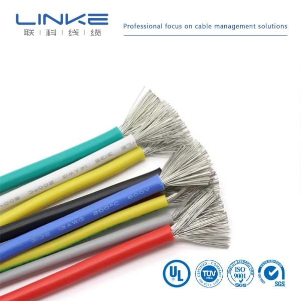 Quality UL3135 Silicone Rubber Wire 30 28 26 24 22 20 18 16 14 12 10 AWG Insulated Soft for sale