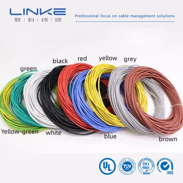 Quality UL3135 Silicone Rubber Wire 30 28 26 24 22 20 18 16 14 12 10 AWG Insulated Soft for sale