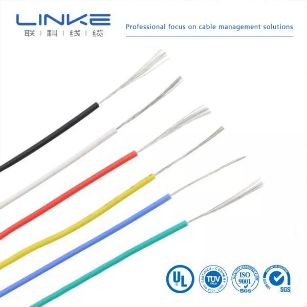 Quality UL3135 Silicone Rubber Wire 30 28 26 24 22 20 18 16 14 12 10 AWG Insulated Soft for sale