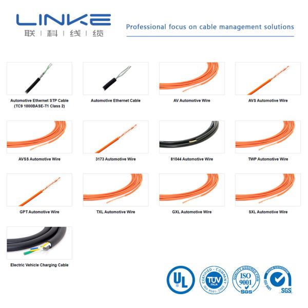 Quality Automobile Silicone Rubber Cable Silicone AC High Voltage Wire for sale