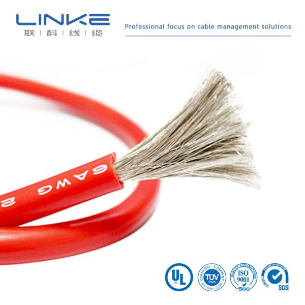 Quality Tinned Copper Silicone Wire Cable With High Flexibility And 500V Voltage for sale