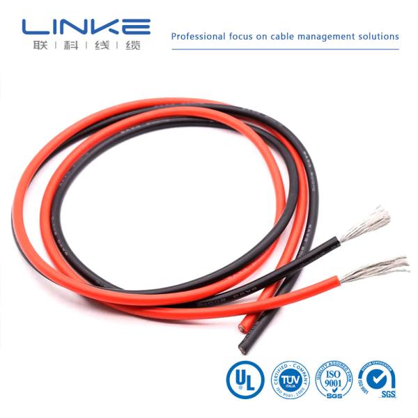 Quality Tinned Copper Silicone Wire Cable With High Flexibility And 500V Voltage for sale