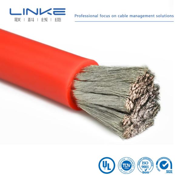 Quality Extra soft silicone wire 16 14 13 12 11 10 8 7 9 6 tinned copper 4/3/2AWG high for sale