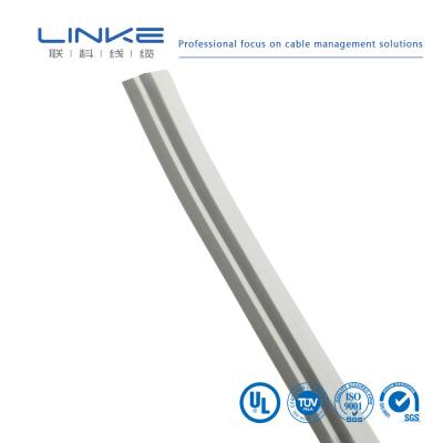 China UL1185 Flat Wire Gray PVC Parallel Cable With 10 Pin Flexible Flat Ribbon Shape for sale