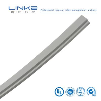 China UL1185 Flat Wire Gray PVC Parallel Cable With 10 Pin Flexible Flat Ribbon Shape for sale