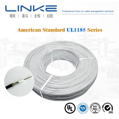 China Awm 1185 Tinned Stranded 18AWG 20AWG Single Core Shielded Wire UL1185 Shielded Signal Cable for sale