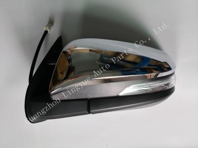 China W Indicator Fit Toyota Hilux Revo Parts , Plastic Back Door Chrome LED Side Mirror for sale
